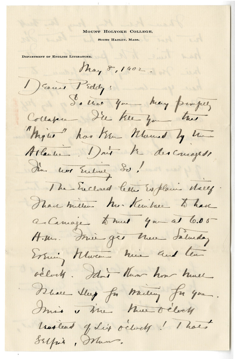 Jeannette’s Unrest – Mary Woolley & Jeannette Marks: Life, Love, & Letters