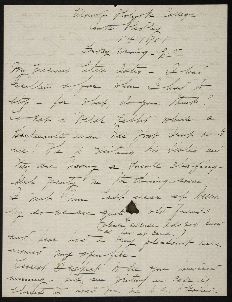 Mary Assumes the Presidency, Jeannette Follows – Mary Woolley ...